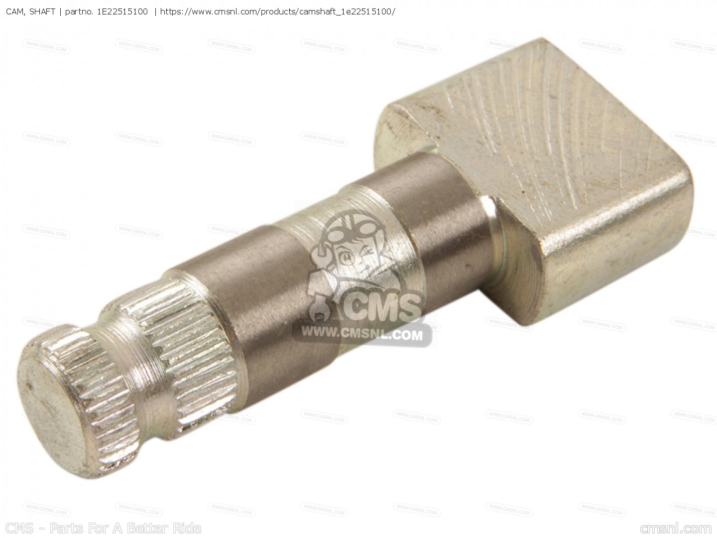 1E22515100: Cam, Shaft Yamaha - buy the 1E2-25151-00 at CMSNL