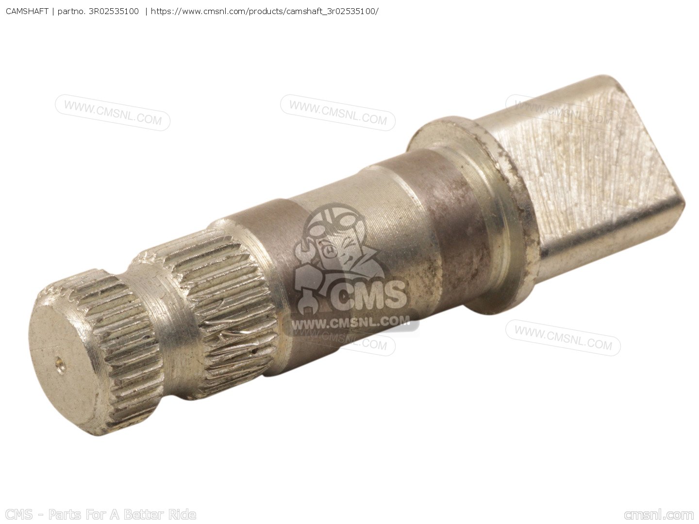 3R02535100: Camshaft Yamaha - buy the 3R0-25351-00 at CMSNL
