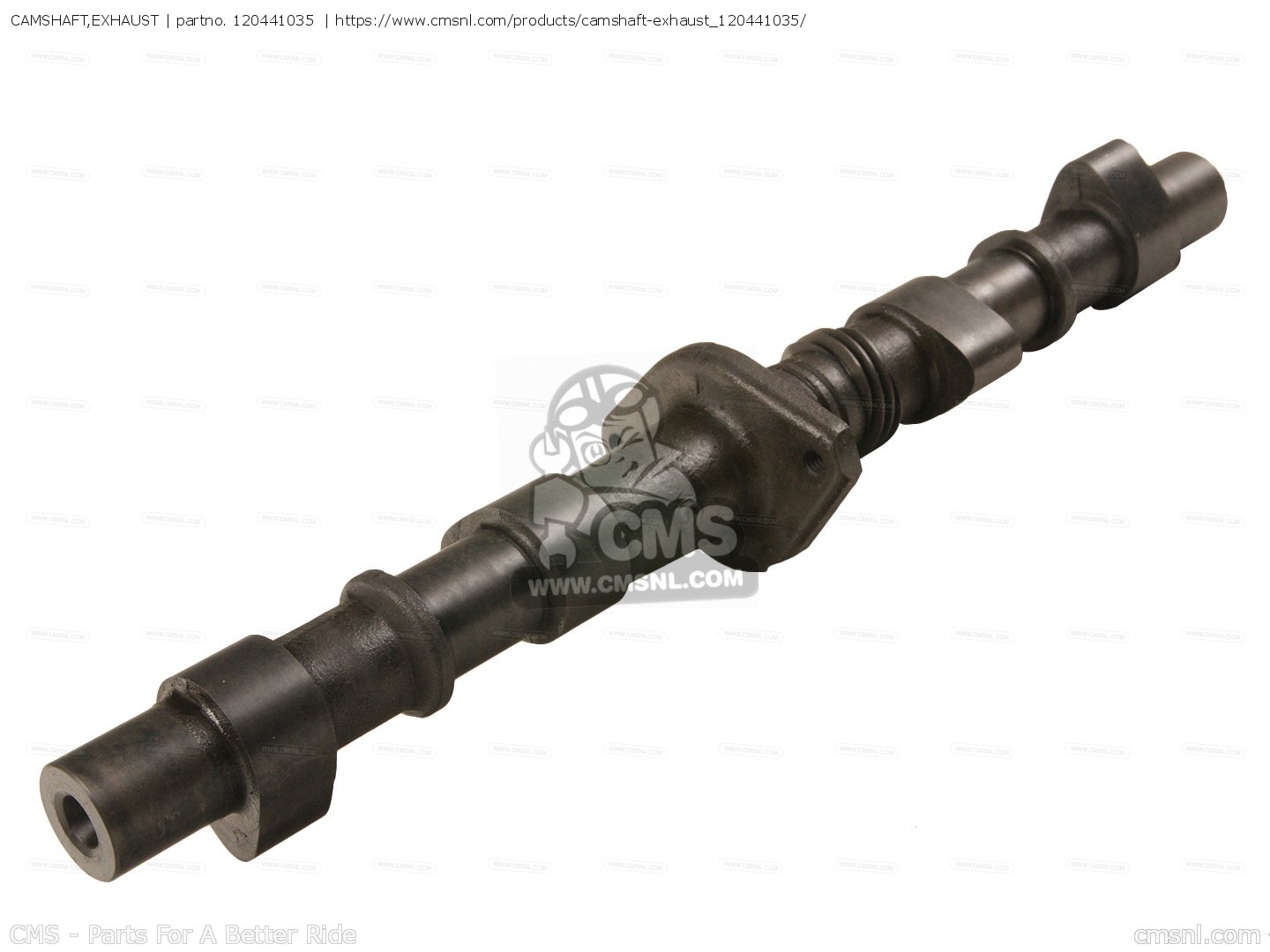 120441035: Camshaft,exhaust Kawasaki - buy the 12044-1035 at CMSNL