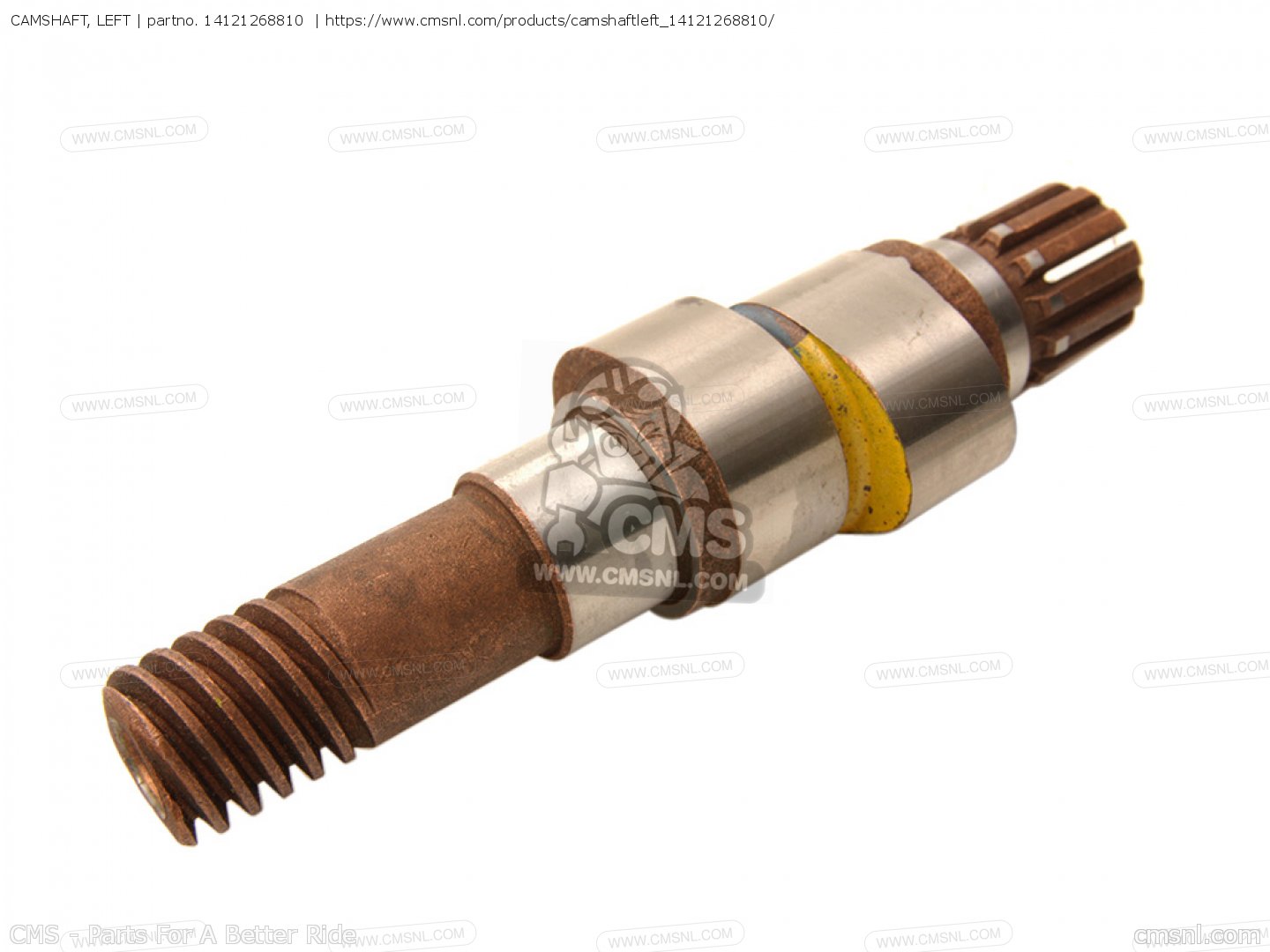 14121268810: Camshaft, Left Honda - buy the 14121-268-810 at CMSNL