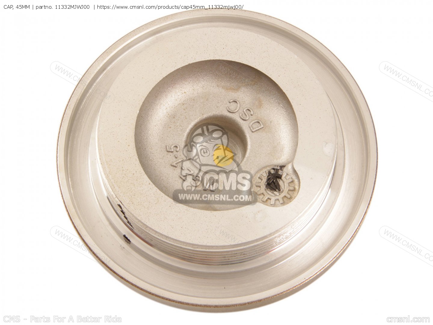 11332MJWJ00: Cap,45mm Honda - buy the 11332-MJW-J00 at CMSNL