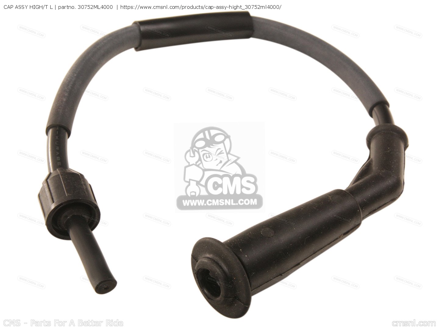 30752ML4000: CAP ASSY HIGH/T L Honda - buy the 30752-ML4-000 at CMSNL