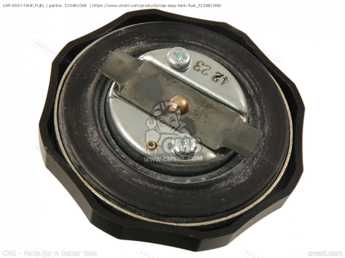 510481068: Cap-assy-tank,fuel Kawasaki - buy the 51048-1068 at CMSNL