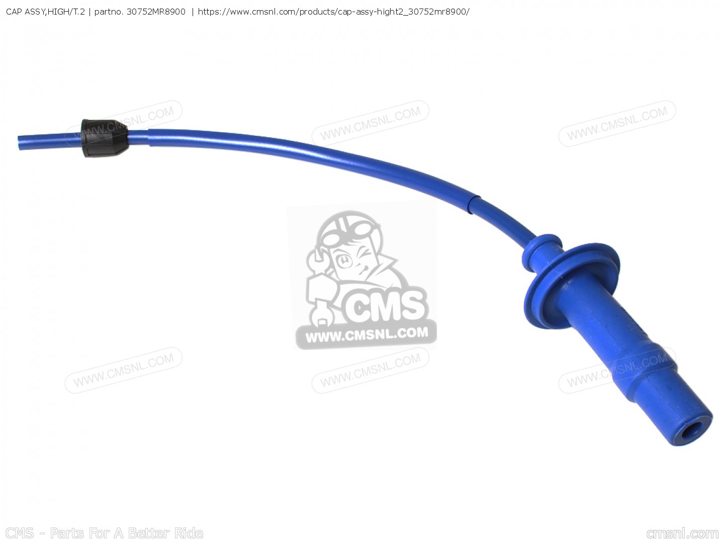 30752MR8900: Cap Assy,high/t.2 Honda - buy the 30752-MR8-900 at CMSNL