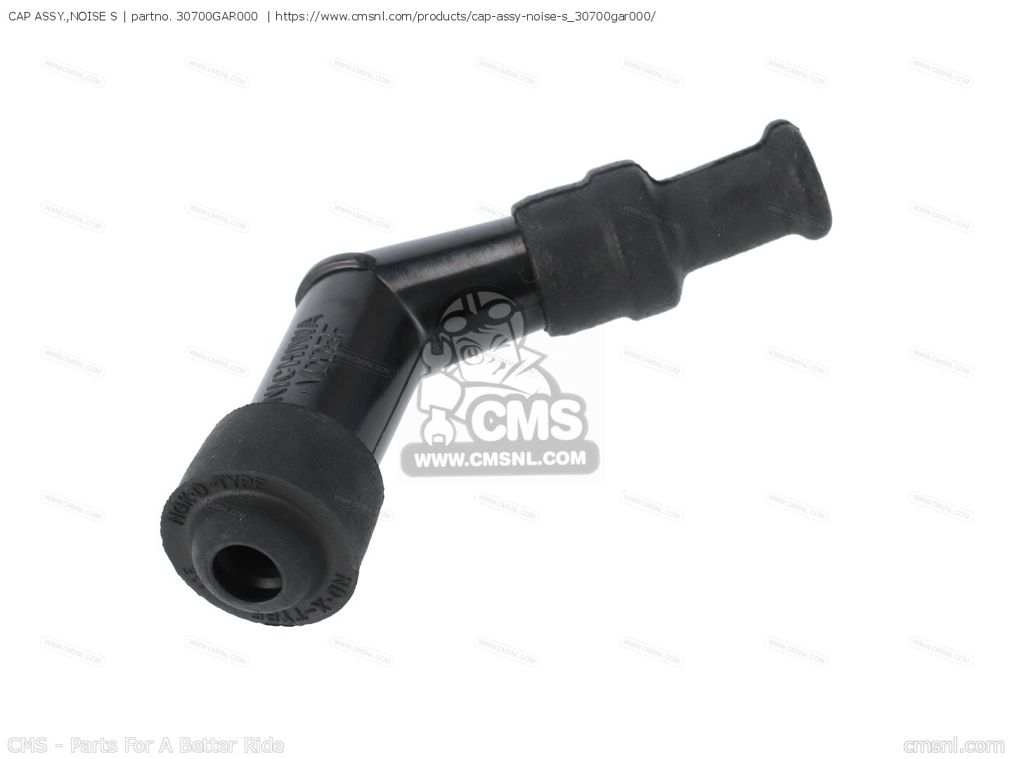 30700GAR000: CAP ASSY.,NOISE S Honda - buy the 30700-GAR-000 at CMSNL