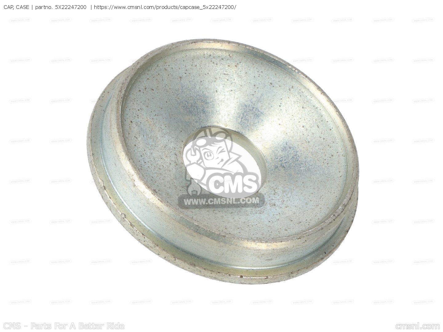 5X22247200: CAP, CASE Yamaha - buy the 5X2-22472-00-00 at CMSNL