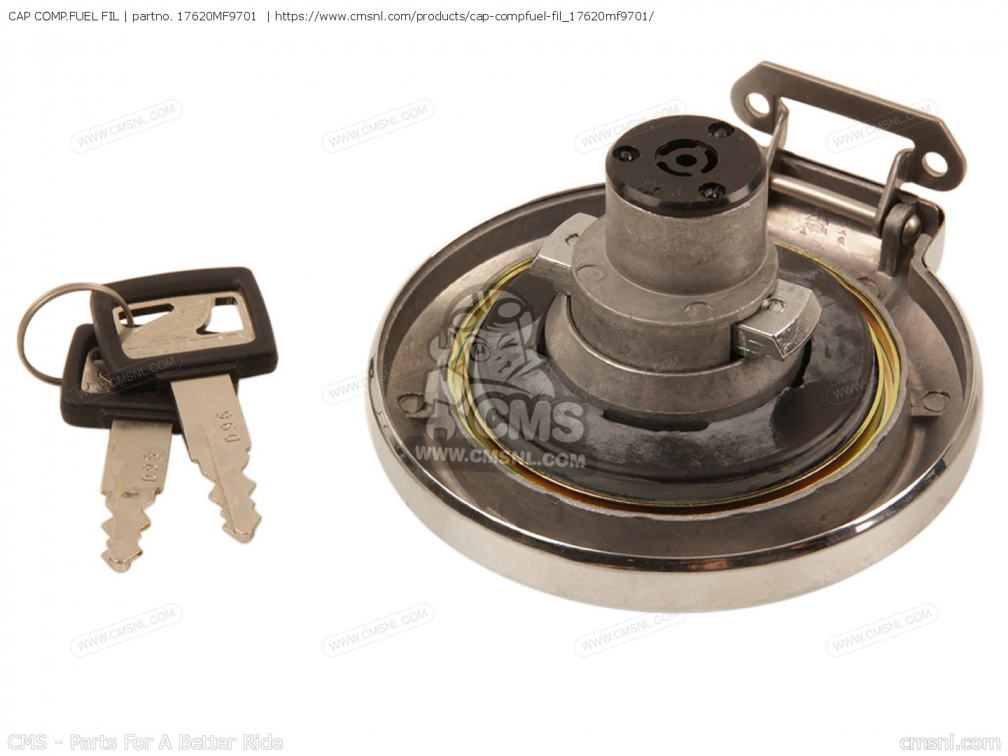 CAP COMP.FUEL FIL for GB400 1985 TYPE II (F) JAPAN NC20-100 - order at ...