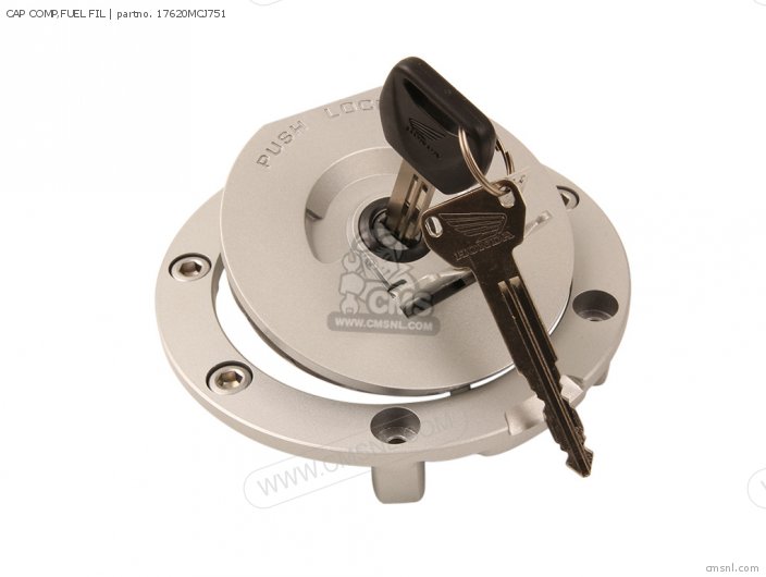 17620MCJ751: CAP COMP,FUEL FIL Honda - buy the 17620-MCJ-751 at CMSNL