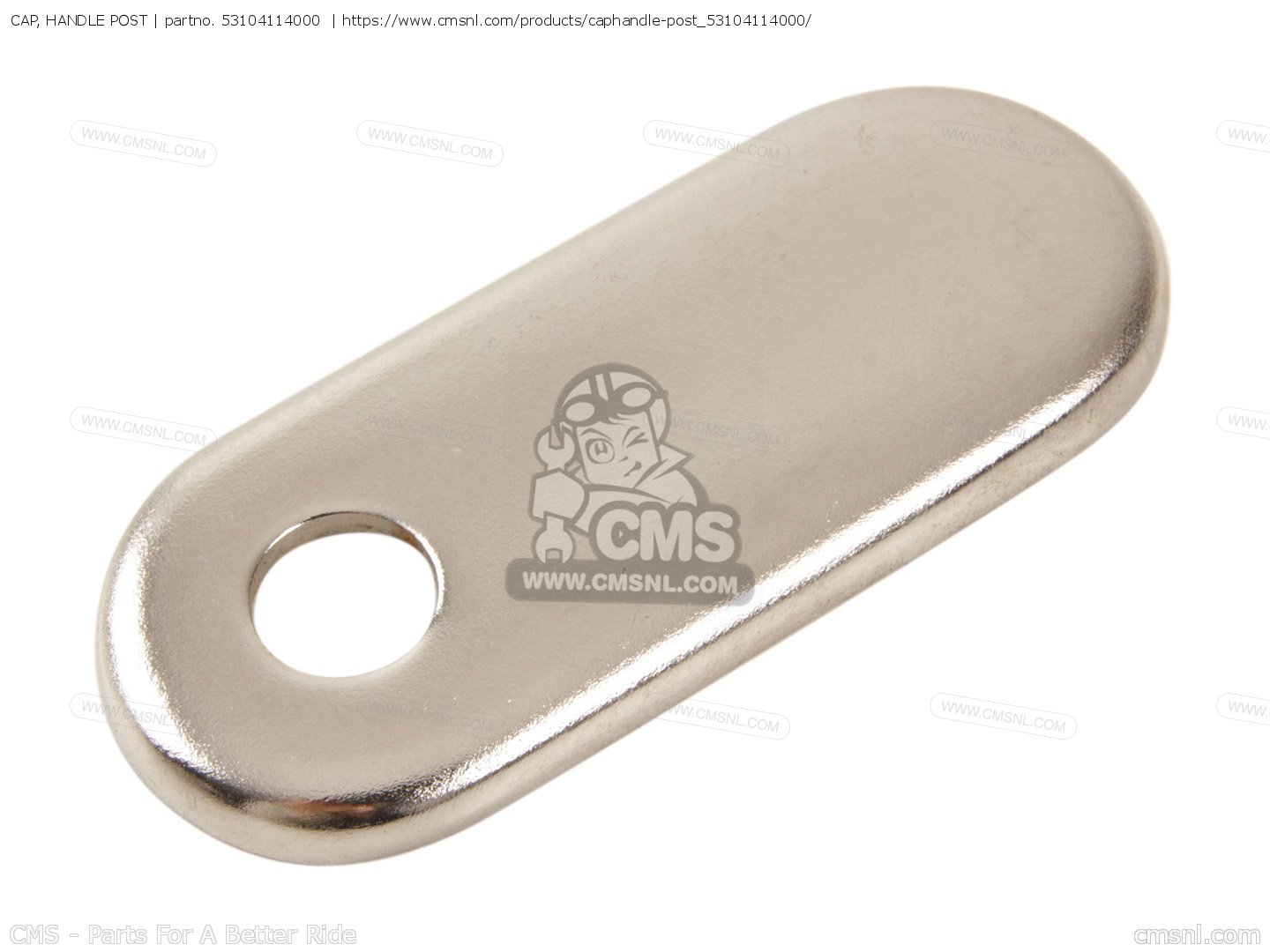 CAP, HANDLE POST for Honda - order at CMSNL