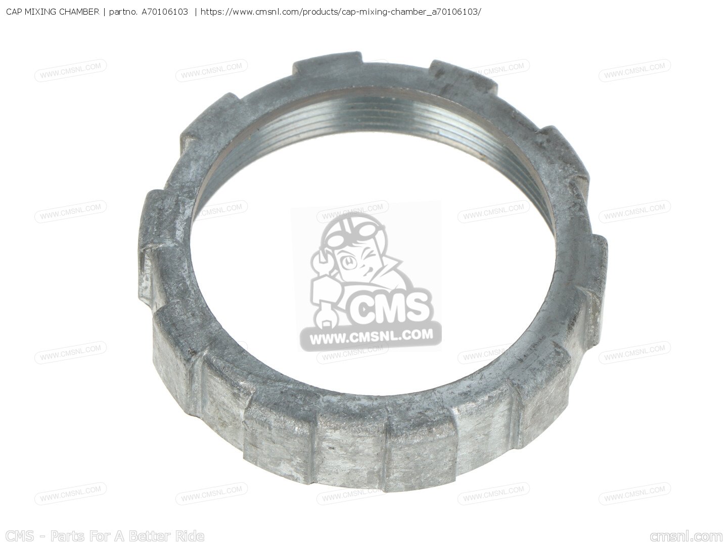 A70106103: CAP MIXING CHAMBER Kawasaki - buy the A7010-6103 at CMSNL