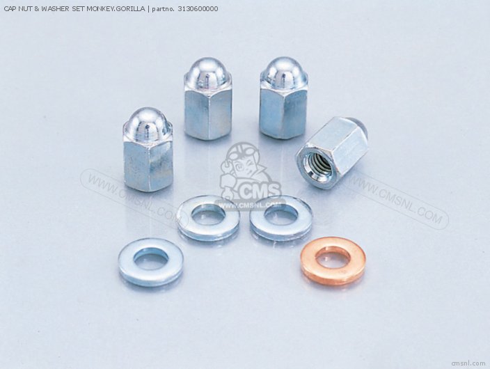 3130600000: Cap Nut & Washer Set Monkey.gorilla Kitaco - buy the 313 ...