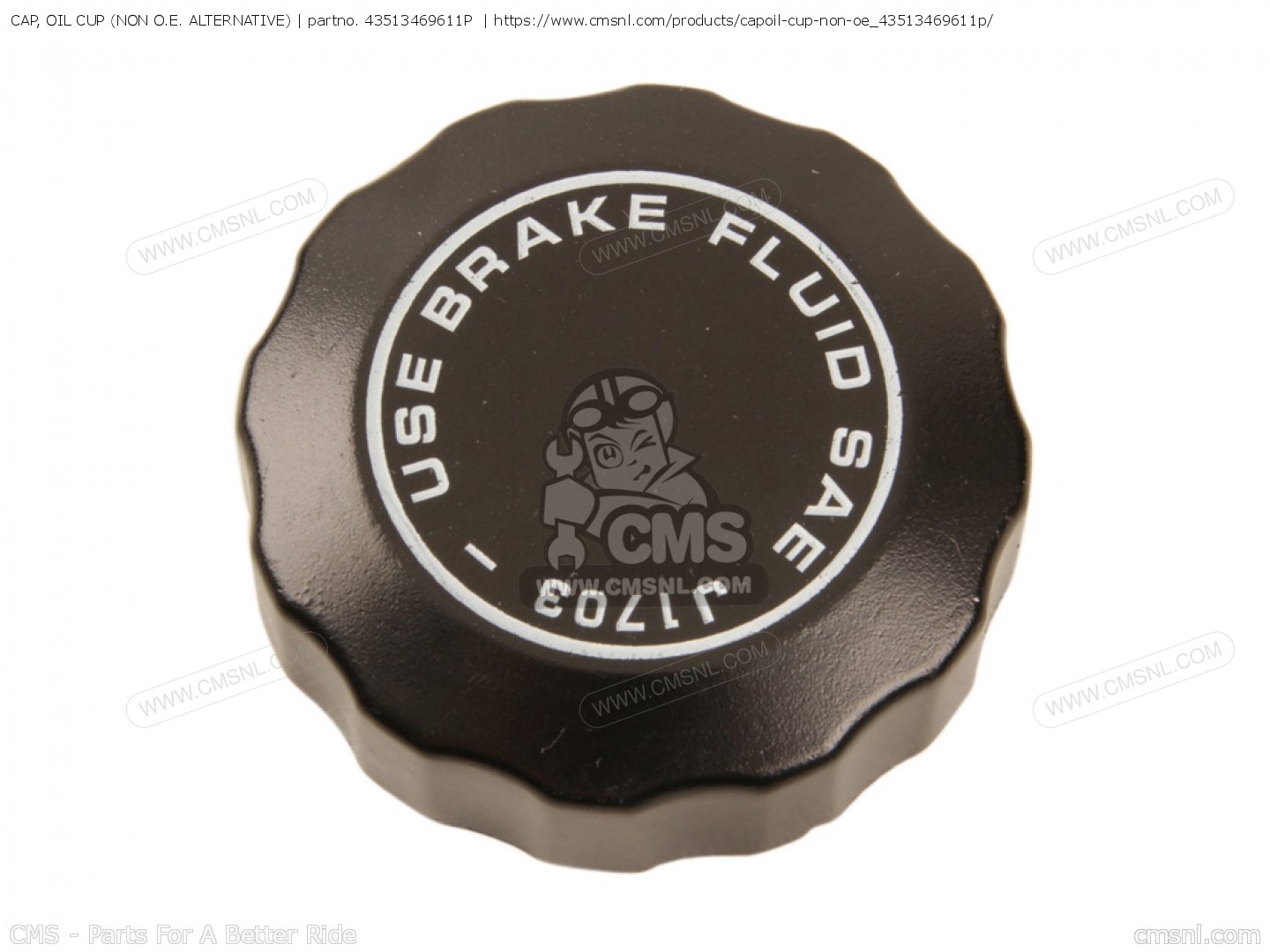 CAP, OIL CUP (NON O.E. ALTERNATIVE) for Honda - order at CMSNL