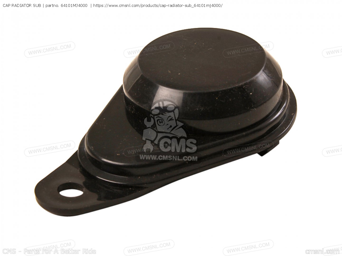 64101MJ4000: CAP RADIATOR SUB Honda - buy the 64101-MJ4-000 at CMSNL