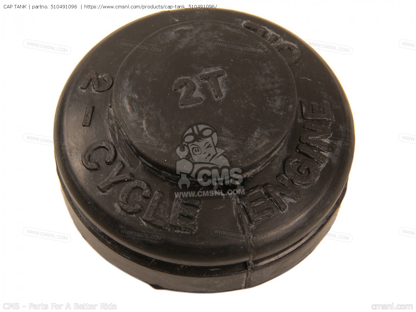 510491096: CAP TANK Kawasaki - buy the 51049-1096 at CMSNL