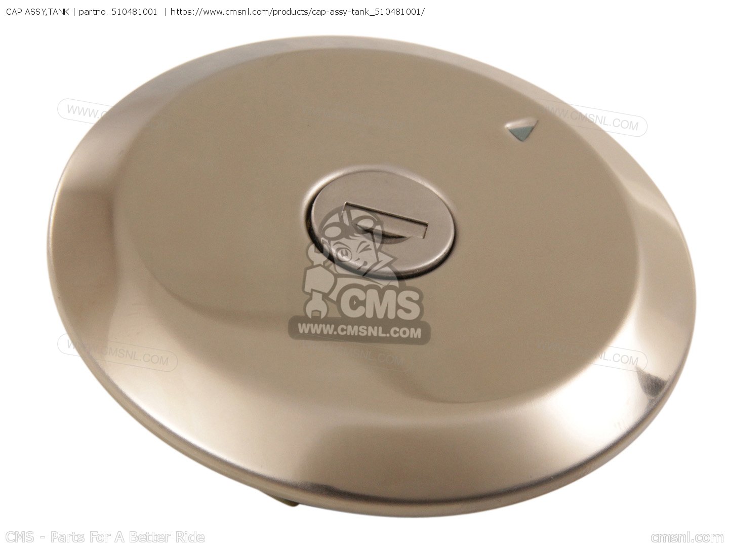 510481001: CAP-ASSY-TANK,FUEL Kawasaki - buy the 510481001 at CMSNL