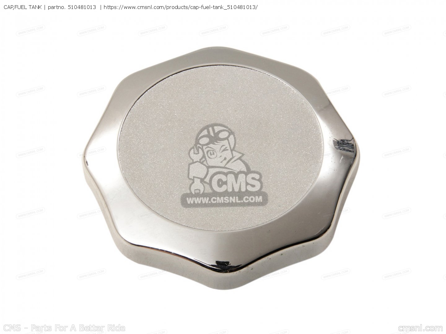 510481013: CAP-ASSY-TANK,FUEL Kawasaki - buy the 51048-1013 at CMSNL