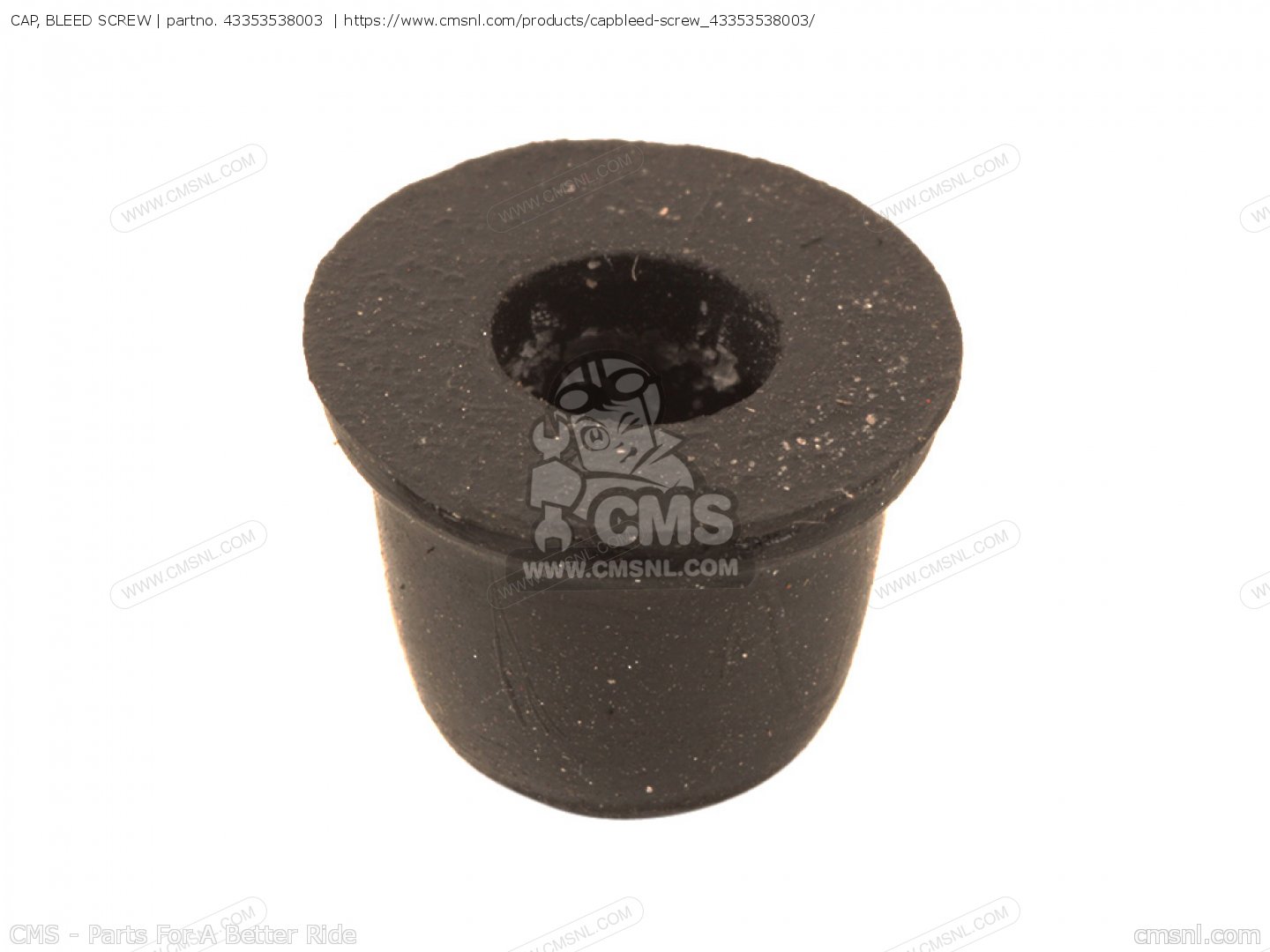 43353538003: Cap, Bleed Screw Honda - buy the 43353-538-003 at CMSNL