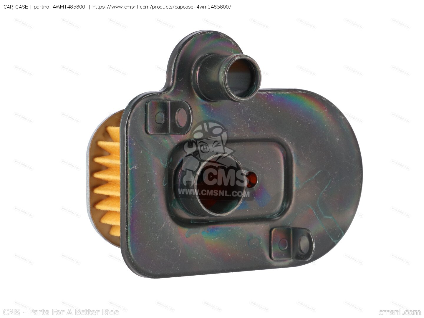 4WM1485800: Cap, Case Yamaha - buy the 4WM-14858-00-00 at CMSNL