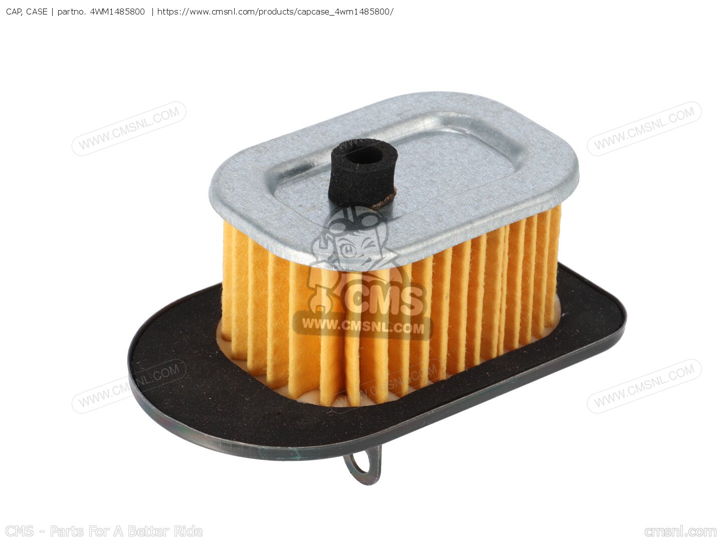 4WM1485800: Cap, Case Yamaha - buy the 4WM-14858-00-00 at CMSNL