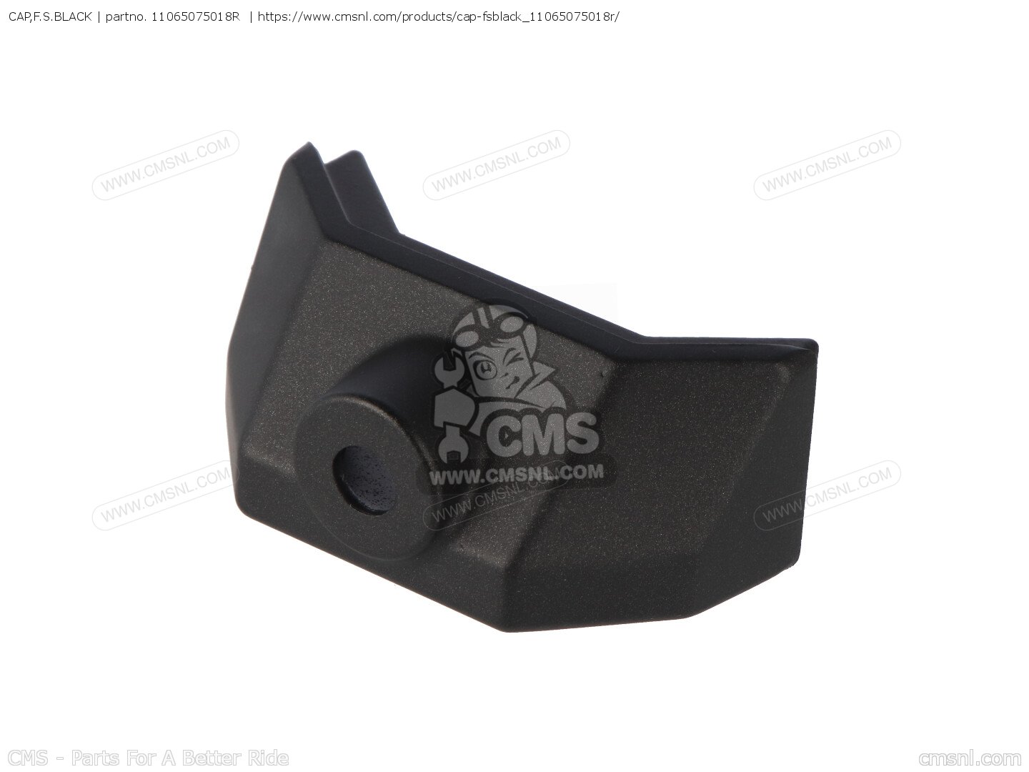 11065075018R: CAP,F.S.BLACK Kawasaki - buy the 11065-0750-18R at CMSNL