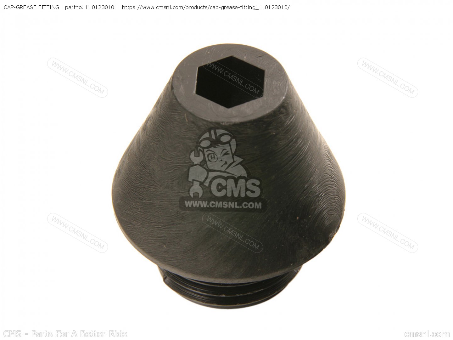 110123010: Cap,grease Fitting Kawasaki - buy the 11012-3010 at CMSNL
