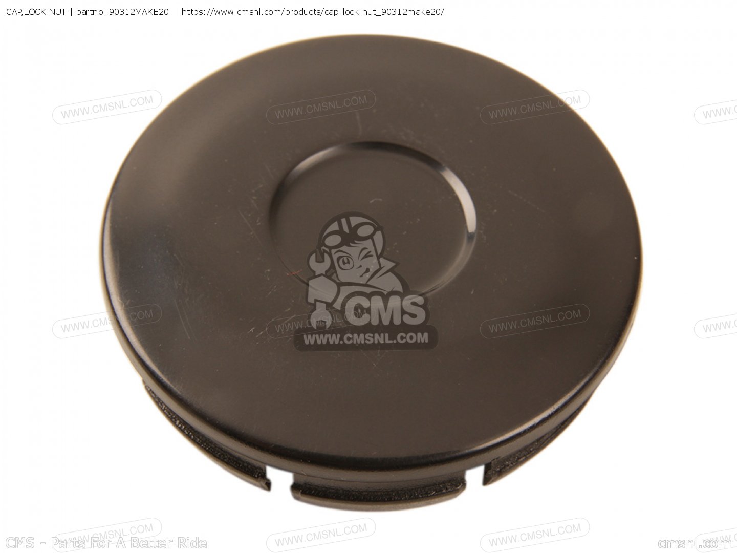 90312MAKE20: CAP,LOCK NUT Honda - buy the 90312-MAK-E20 at CMSNL