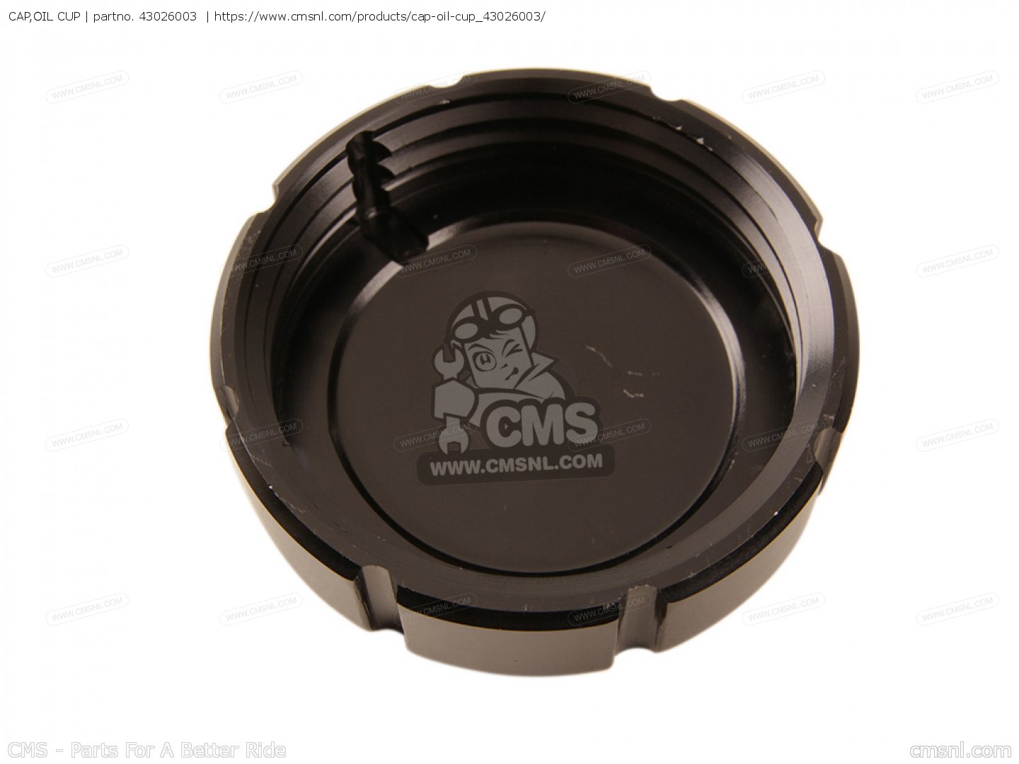 43026003: CAP,OIL CUP Kawasaki - buy the 43026-003 at CMSNL
