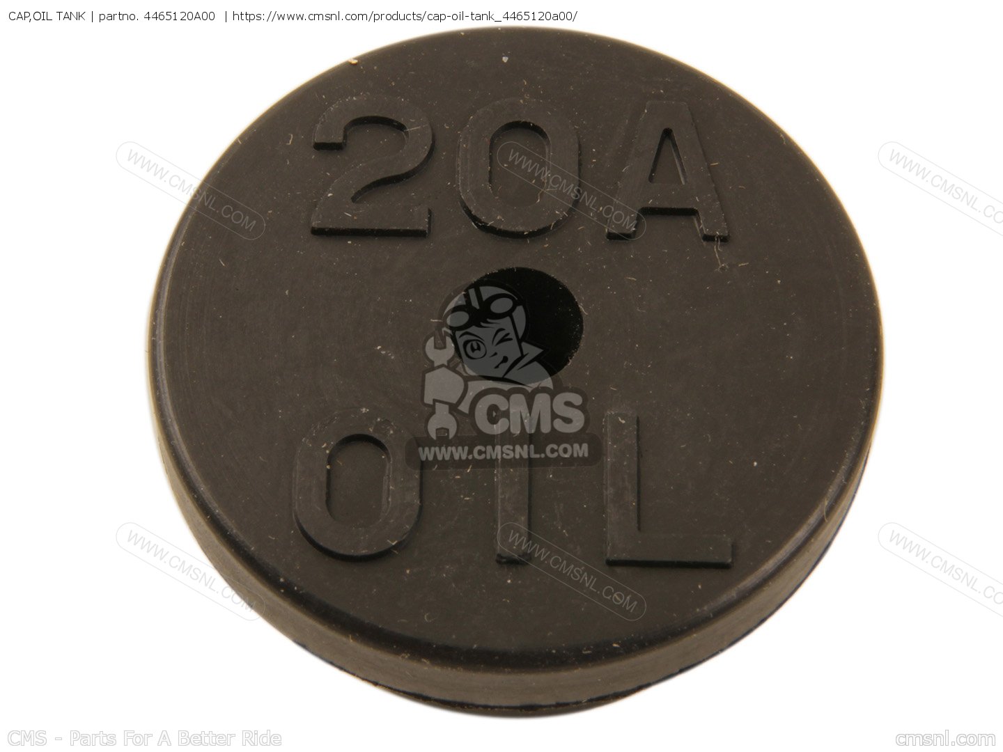 4465120A00: CAP,OIL TANK Suzuki - buy the 44651-20A00 at CMSNL