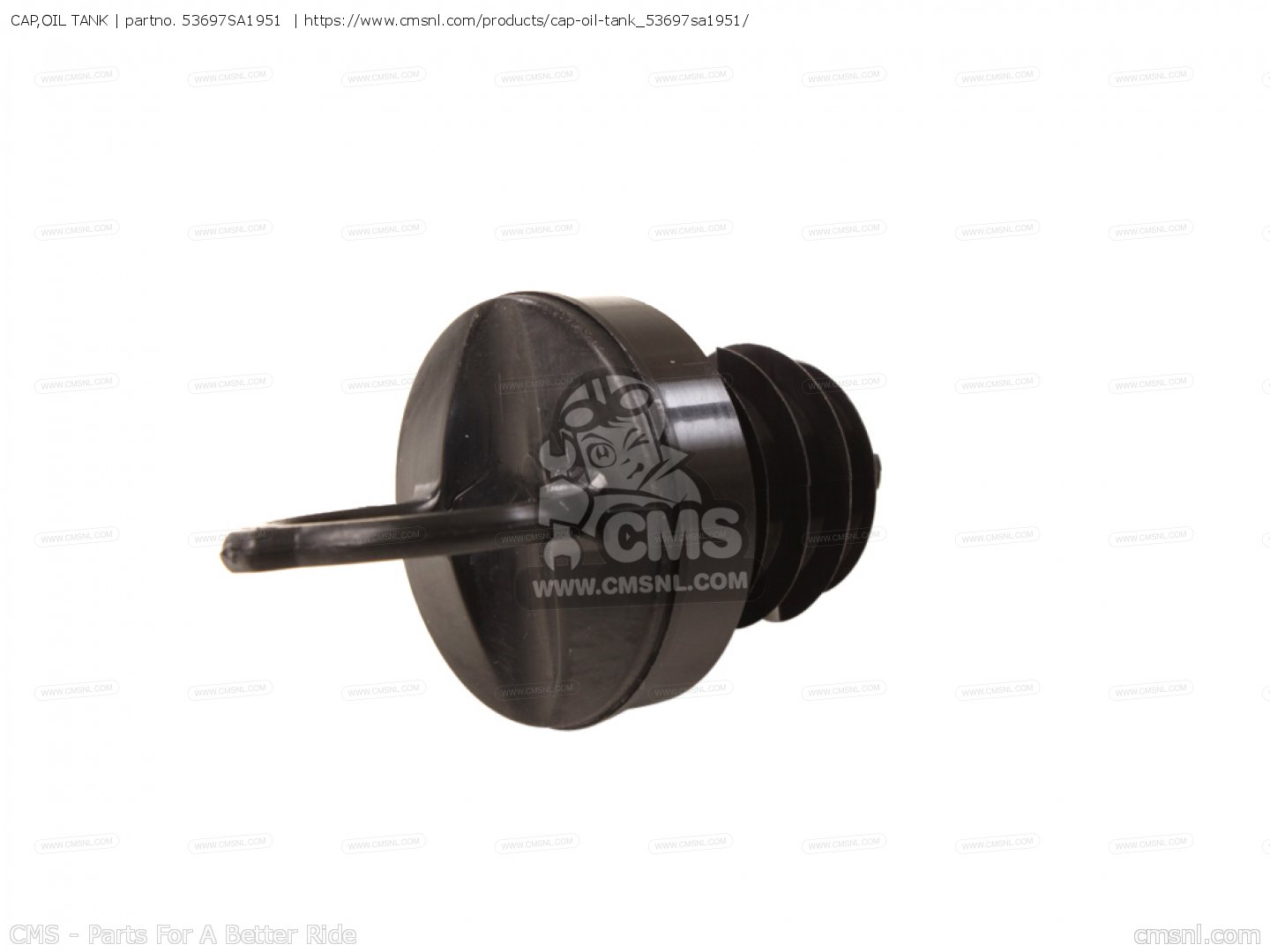 53697SA1951: CAP,OIL TANK Honda - buy the 53697-SA1-951 at CMSNL