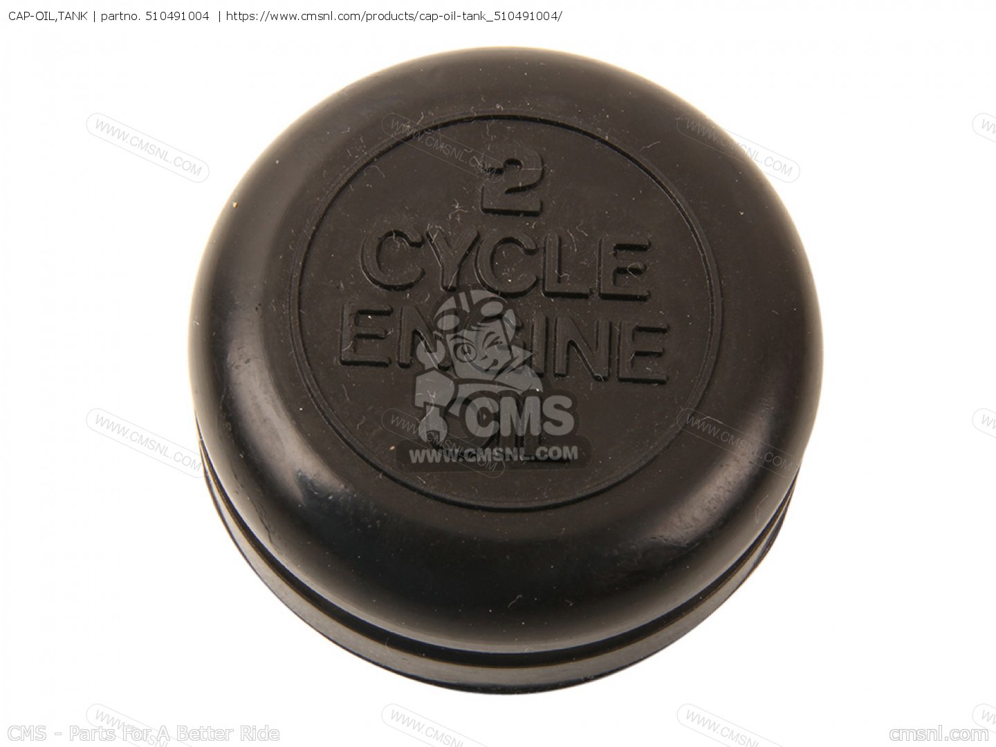 510491004: CAP-OIL,TANK Kawasaki - buy the 51049-1004 at CMSNL