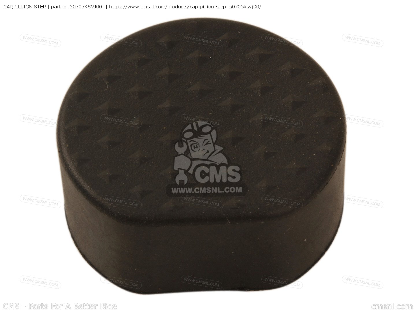 50705KSVJ00: CAP,PILLION STEP Honda - buy the 50705-KSV-J00 at CMSNL