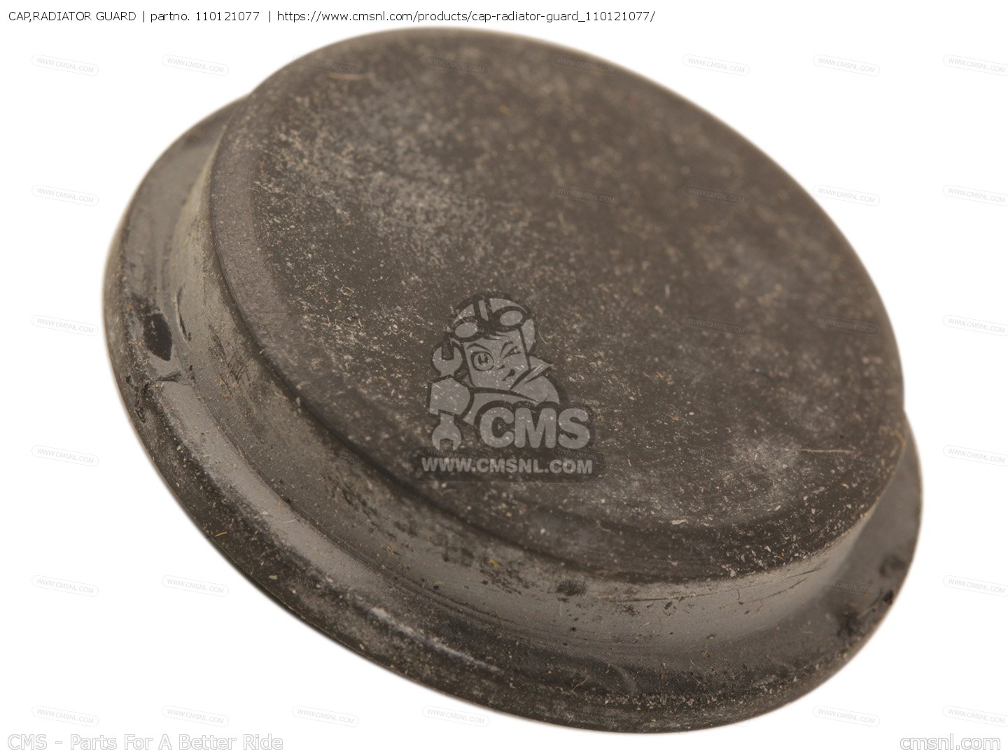 110121077: CAP,RADIATOR GUARD Kawasaki - buy the 11012-1077 at CMSNL
