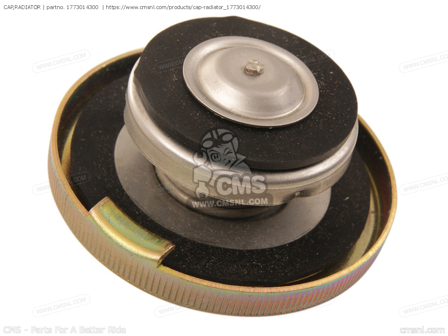 1773014300: CAP,RADIATOR Suzuki - buy the 17730-14300 at CMSNL
