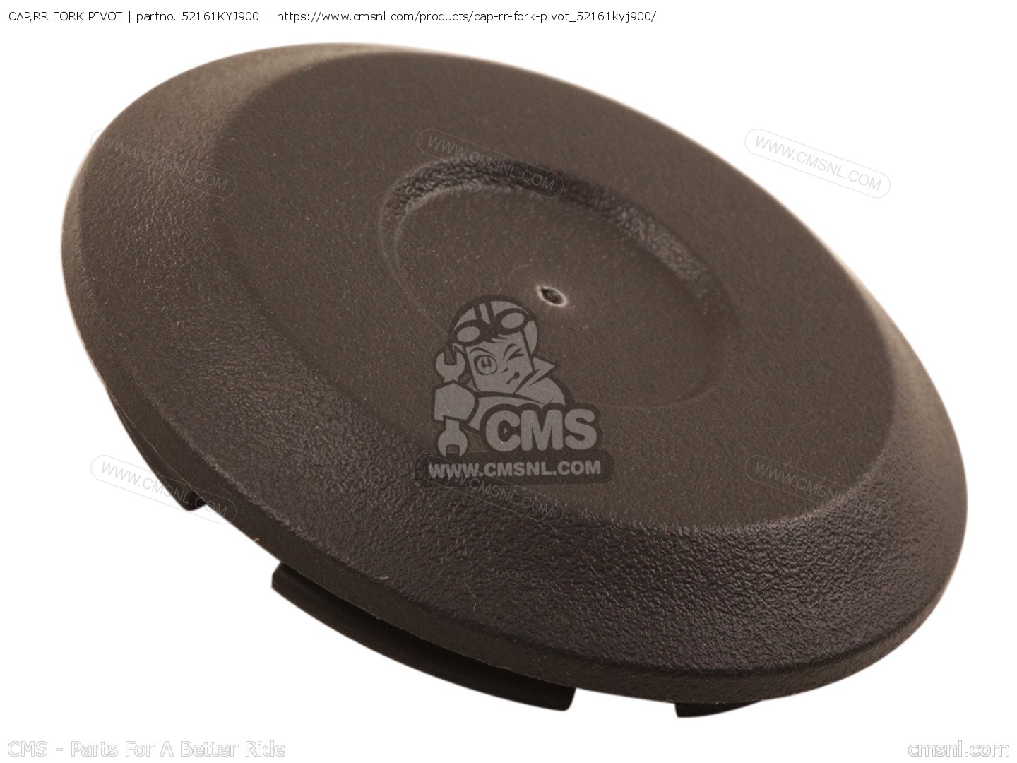 52161KYJ900: CAP,RR FORK PIVOT Honda - buy the 52161-KYJ-900 at CMSNL