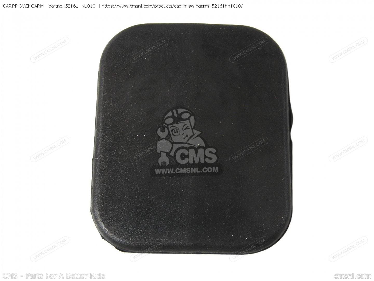52161HN1010: CAP,RR SWINGARM Honda - buy the 52161-HN1-010 at CMSNL