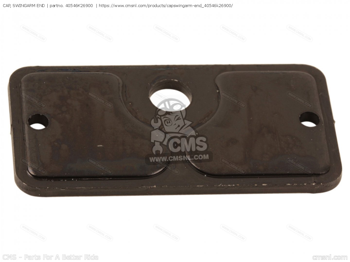 40546K26900: Cap,swingarm End Honda - buy the 40546-K26-900 at CMSNL