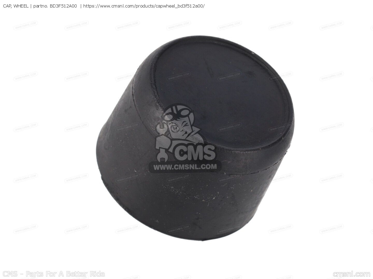BD3F512A00: Cap, Wheel Yamaha - buy the BD3-F512A-00-00 at CMSNL