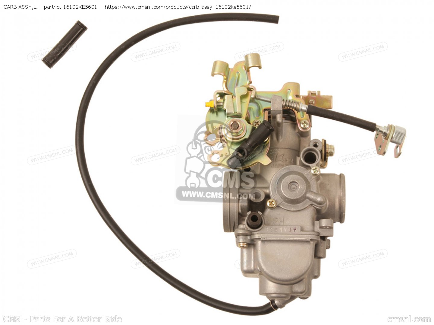 16102KE5601: Carb Assy.,l. Honda - buy the 16102-KE5-601 at CMSNL