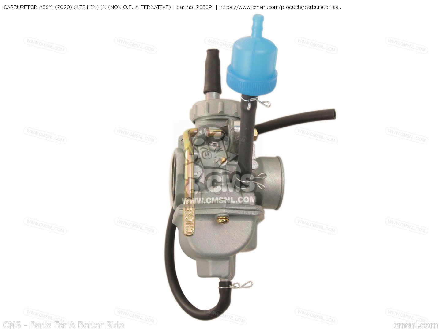 P030P: Carburetor Assy. (pc20) (kei-hin) (n (non O.e. Alternative ...