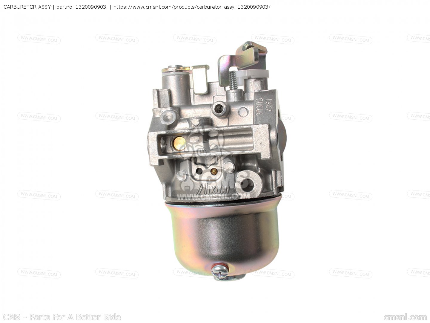 1320090903: CARBURETOR ASSY Suzuki - buy the 13200-90903 at CMSNL