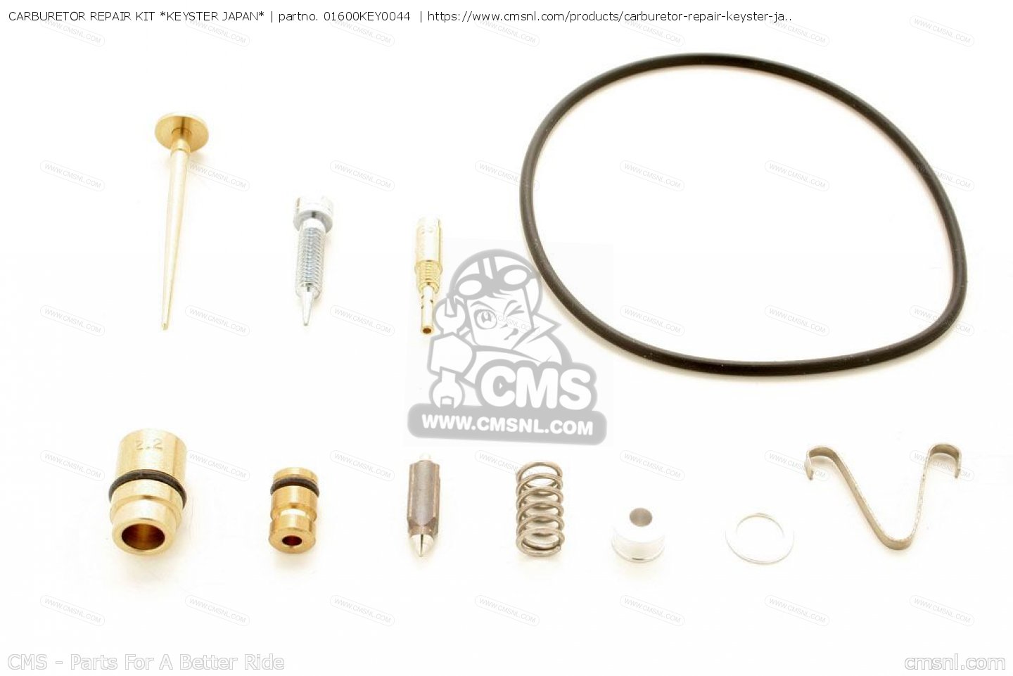 CARBURETOR REPAIR KIT *KEYSTER JAPAN* for Honda - order at CMSNL