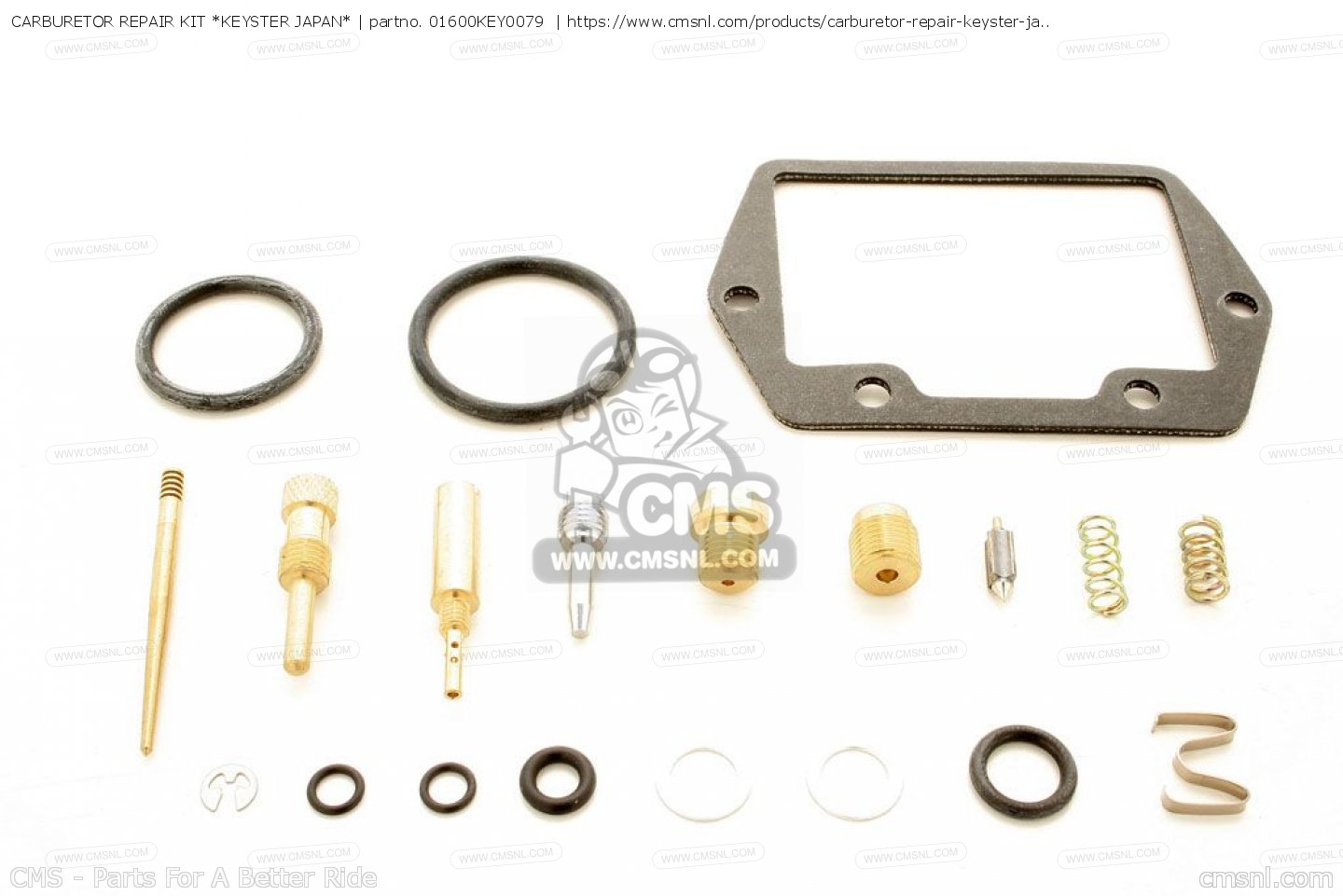 01600KEY0079: Carburetor Repair Kit *keyster Japan* Honda - buy the ...