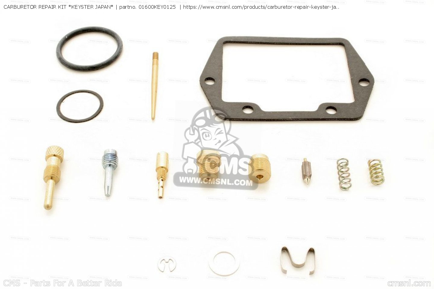CARBURETOR REPAIR KIT *KEYSTER JAPAN* for Honda - order at CMSNL