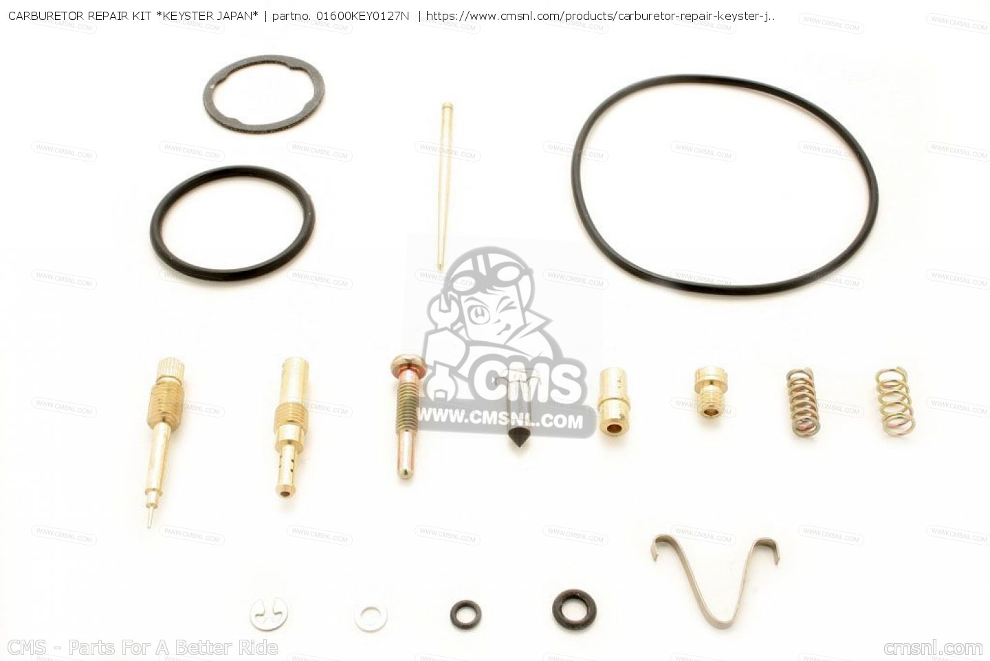 CARBURETOR REPAIR KIT *KEYSTER JAPAN* for Honda - order at CMSNL