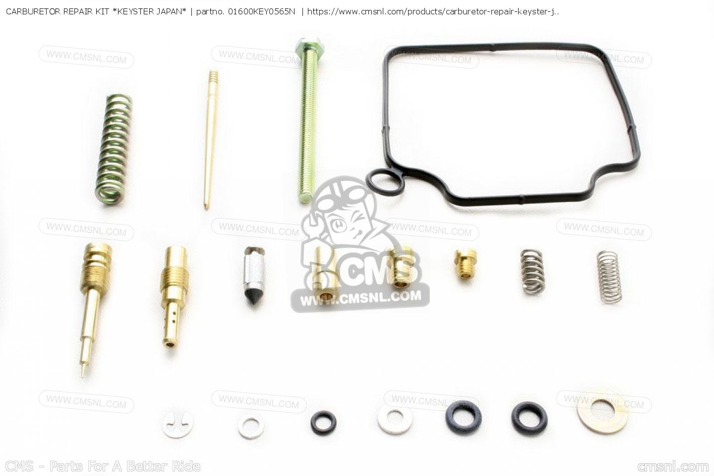 CARBURETOR REPAIR KIT *KEYSTER JAPAN* for Honda - order at CMSNL