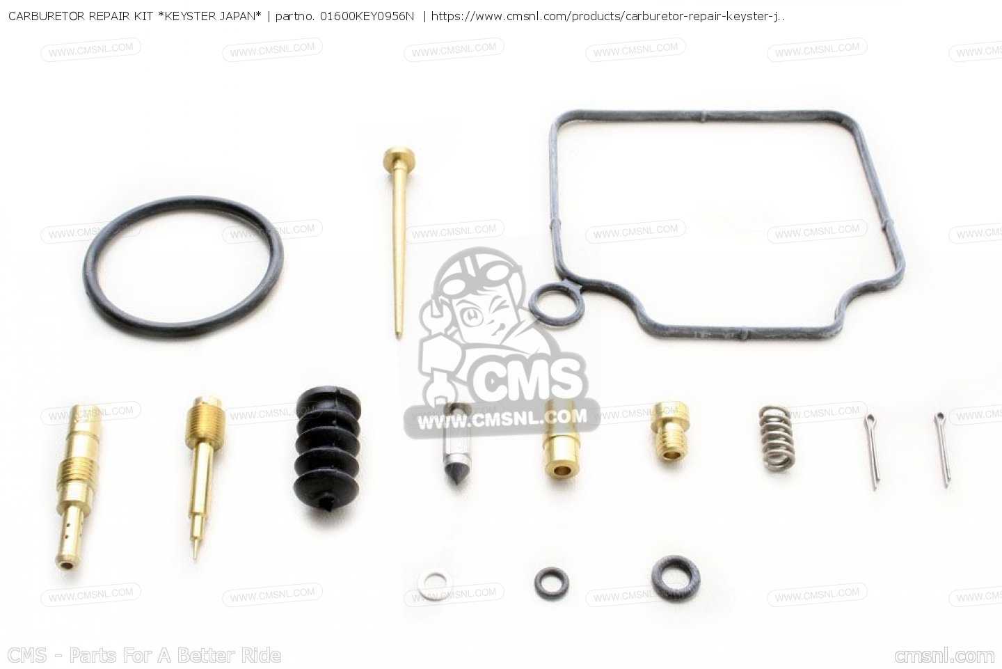 CARBURETOR REPAIR KIT *KEYSTER JAPAN* for CB250 2000 (Y) MEXICO / MPH ...