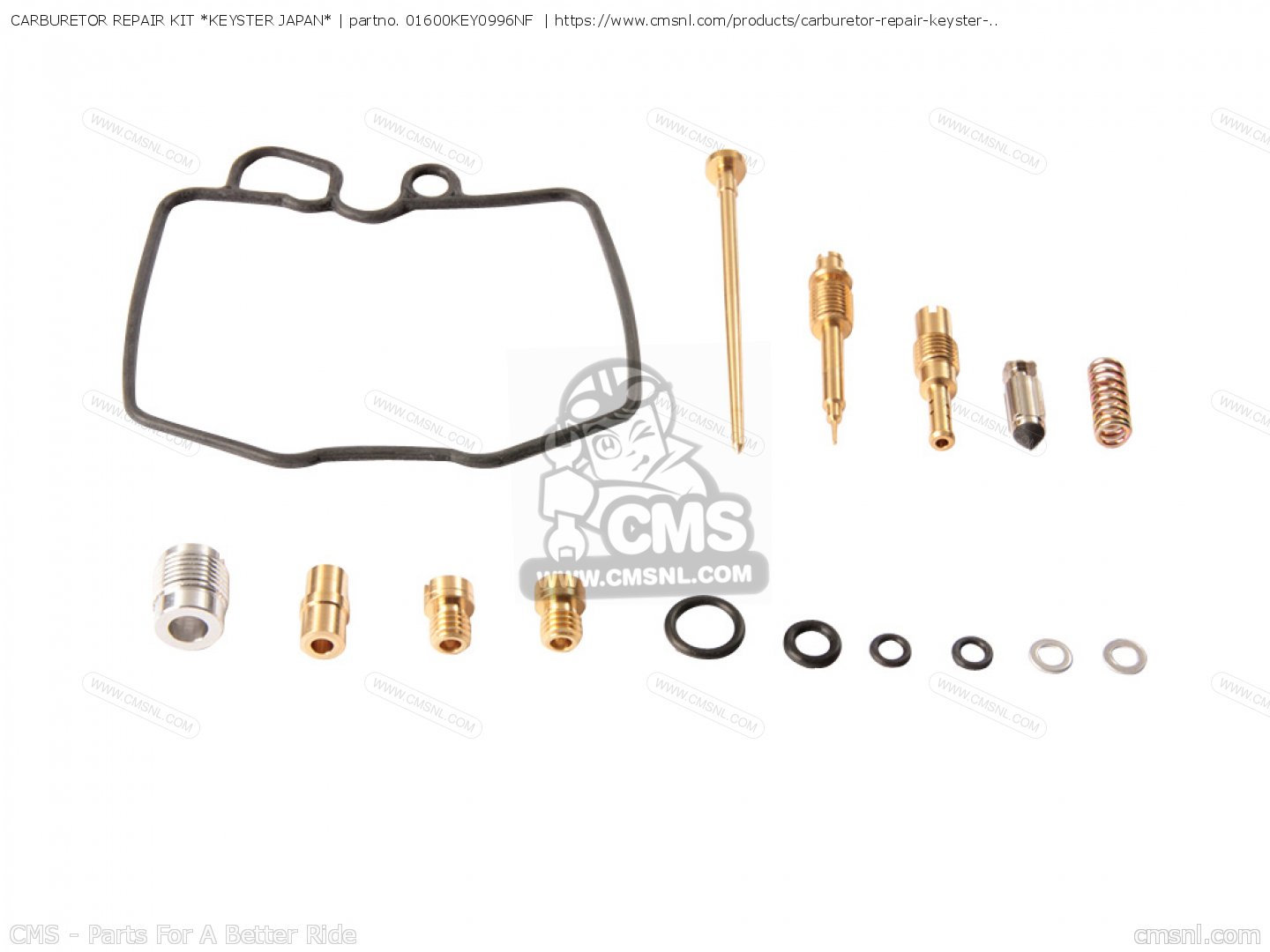 CARBURETOR REPAIR KIT *KEYSTER JAPAN* for Honda - order at CMSNL