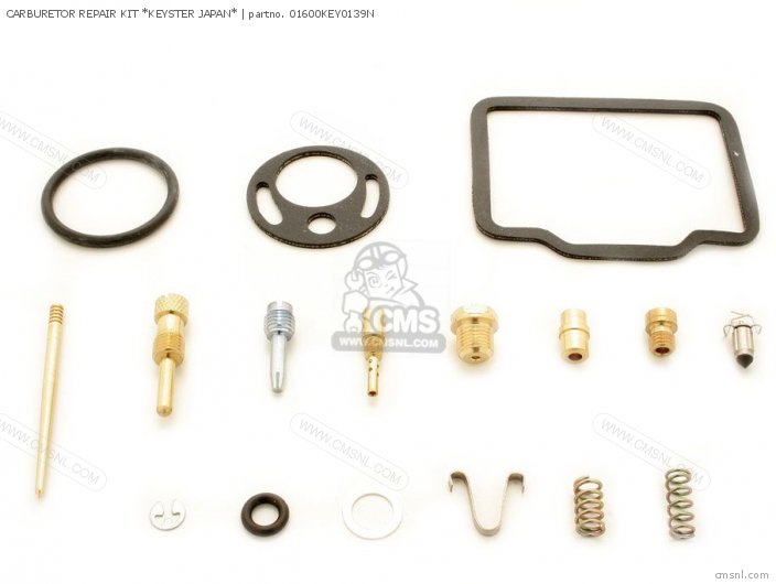 CARBURETOR REPAIR KIT *KEYSTER JAPAN* for XR75 K1 1974 USA - order at CMSNL