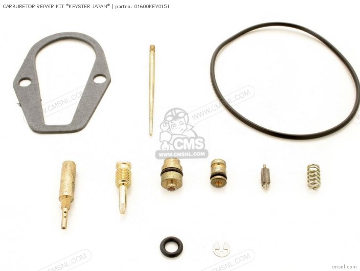 01600KEY0151: CARBURETOR REPAIR KIT *KEYSTER JAPAN* Honda - buy the ...