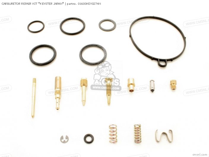 CARBURETOR REPAIR KIT *KEYSTER JAPAN* for Honda - order at CMSNL